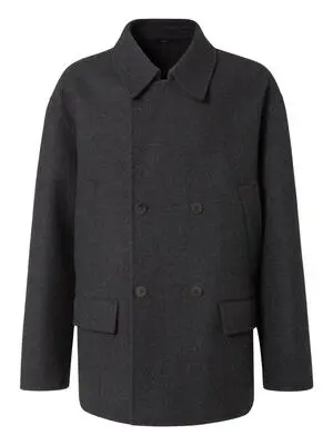 Fendi Double-breasted Coat - Grey