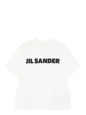 JIL SANDER Logo Cotton T-shirt - White