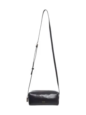 Khaite Kye Mini Leather Crossbody Bag - Black