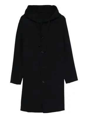 LARDINI Wool Coat - Blue