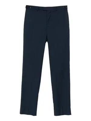 Emporio Armani Wool Trousers - Blue