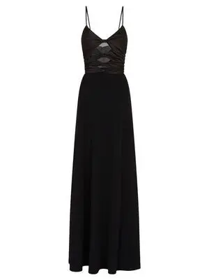 Emporio Armani Long Dress - Black