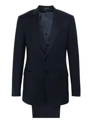 Giorgio Armani Virgin Wool Suit - Blue