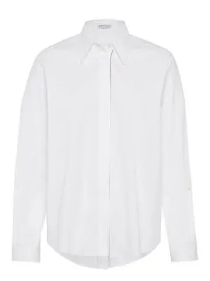 Brunello Cucinelli Cotton Shirt - White