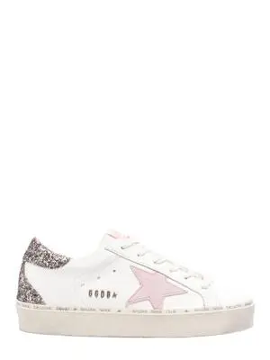 GOLDEN GOOSE Hi Star Leather Sneakers - Pink