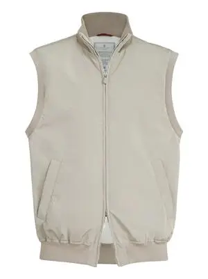 Brunello Cucinelli Down Vest - Brown