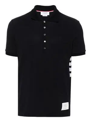 Thom Browne Cotton Polo Shirt - Blue