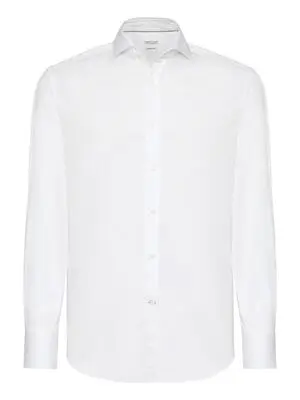 Brunello Cucinelli Cotton Shirt - White