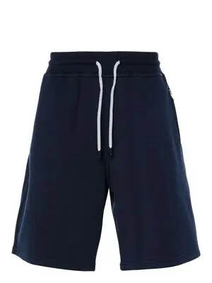 Brunello Cucinelli Cotton-blend Shorts - Blue
