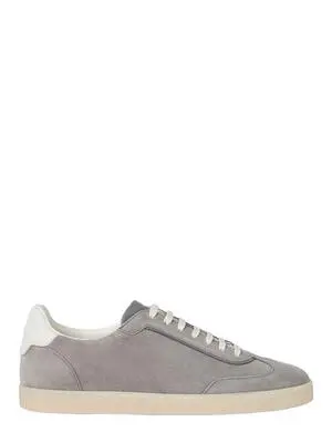 Brunello Cucinelli Leather Sneakers Grey