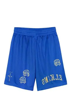 TRAVIS SCOTT Graphic-print Shorts - Blue