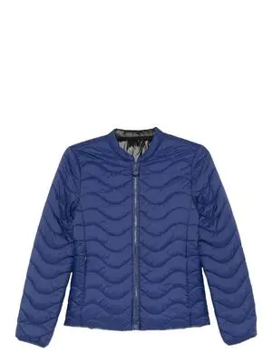 Emporio Armani Nylon Blouson Jacket - Blue