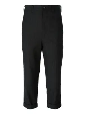 Comme Des Garçons Wide-leg Trousers - Black