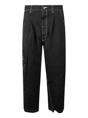 Comme Des Garçons Cotton Jeans - Black