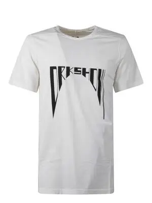 Rick Owens T-shirt With Logo - White