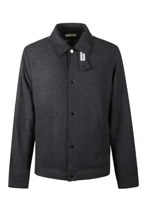 Woolrich Wool Overshirt - Grey