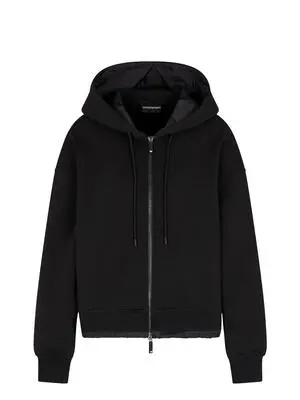Emporio Armani Cotton Blouson Jacket - Black