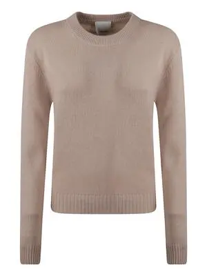 ALLUDE Cashmere Sweater - Beige