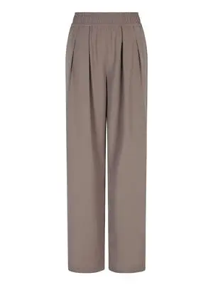 Emporio Armani Straight-leg Trousers - Grey