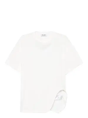 Attico Asymmetric T-shirt - White
