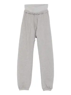 Attico Cotton Sweatpants - Grey
