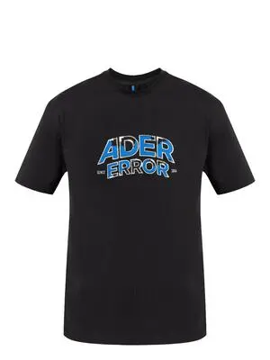 ADER ERROR T-shirt With Logo - Black