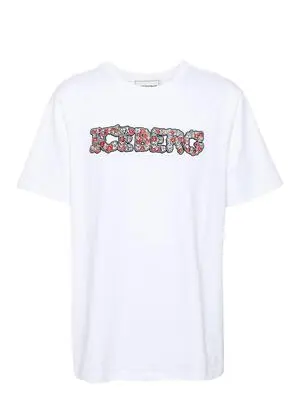 Iceberg Printed T-shirt - White