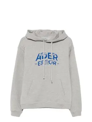 ADER ERROR Hoodie With Logo - Grey