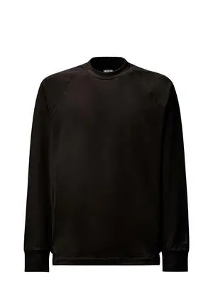 C.P. COMPANY Stretch Fleece Sweatshirt - Black