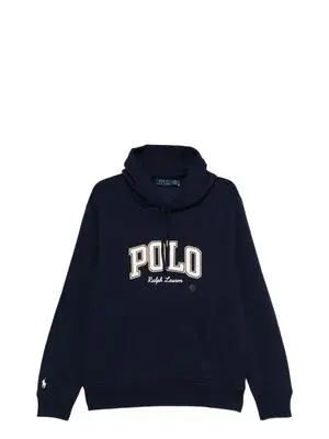 Polo Ralph Lauren Embroidered Logo Hoodie - Blue