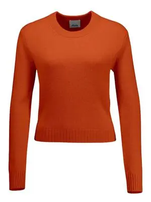 ALLUDE Cashmere Sweater - Orange