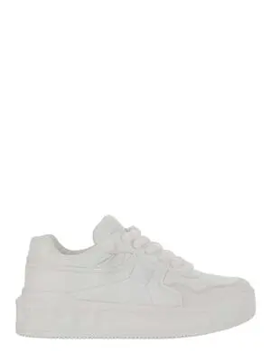 Valentino Garavani Vl7n Calfskin Sneakers - White