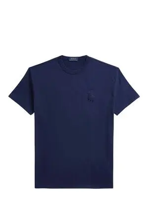 Polo Ralph Lauren Short Sleeves T-shirt With Logo - Blue