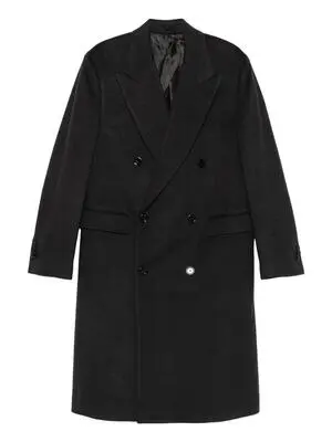 LARDINI Cashmere Coat - Black