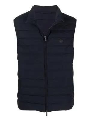 Emporio Armani Nylon Down Vest - Blue