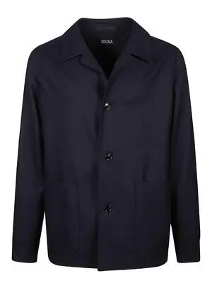 Zegna Wool Jacket - Black