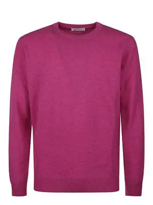 KANGRA Fine Wool Sweater - Pink