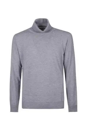 KANGRA Turtleneck Sweater - Grey