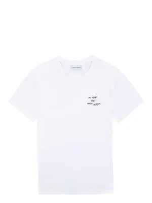 Maison Labiche Short-sleeved T-shirt With Logo - White