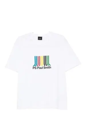 Paul Smith Short Sleeves Printed T-shirt - White