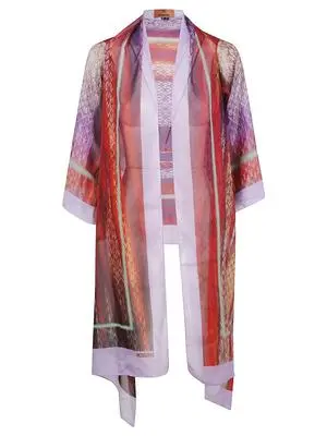 Missoni Silk Dressing Gown - Multi