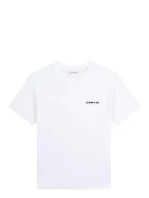 Maison Labiche Short-sleeved T-shirt With Logo - White