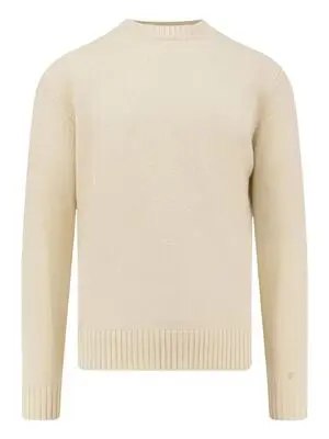 SEVEN GAUGE Wool Crewneck Sweater - White