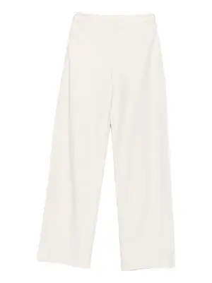 Emporio Armani High-waisted Trousers - White