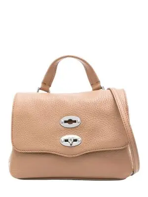 ZANELLATO Postina Daily Baby Leather Handbag - Brown