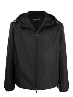 Emporio Armani Nylon Blouson Jacket - Black
