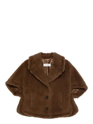 Max Mara Wool Cape - Brown