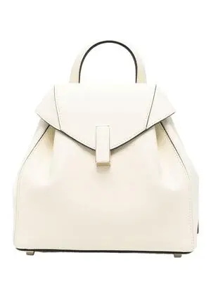 VALEXTRA Iside Mini Leather Backpack - White