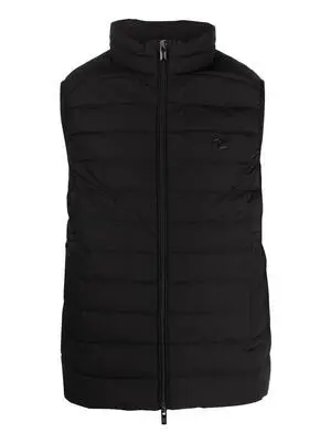 Emporio Armani Nylon Down Vest - Black