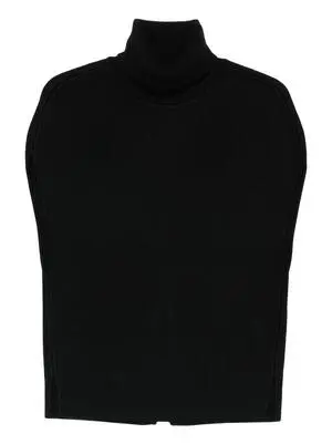 TOTEME Wool Vest - Black